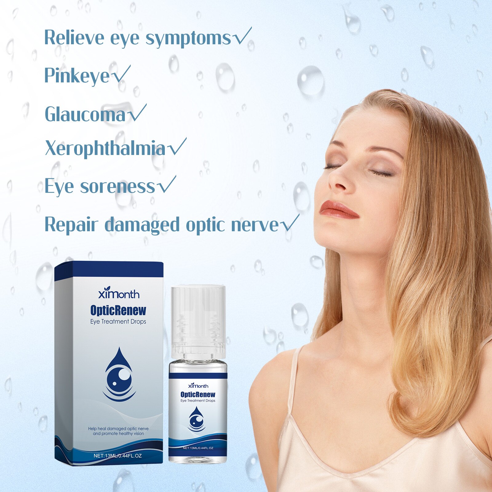 Picaturi pentru Tratamentul Ocular Optic Renew, 10ml, cu Vitamina B6 ...