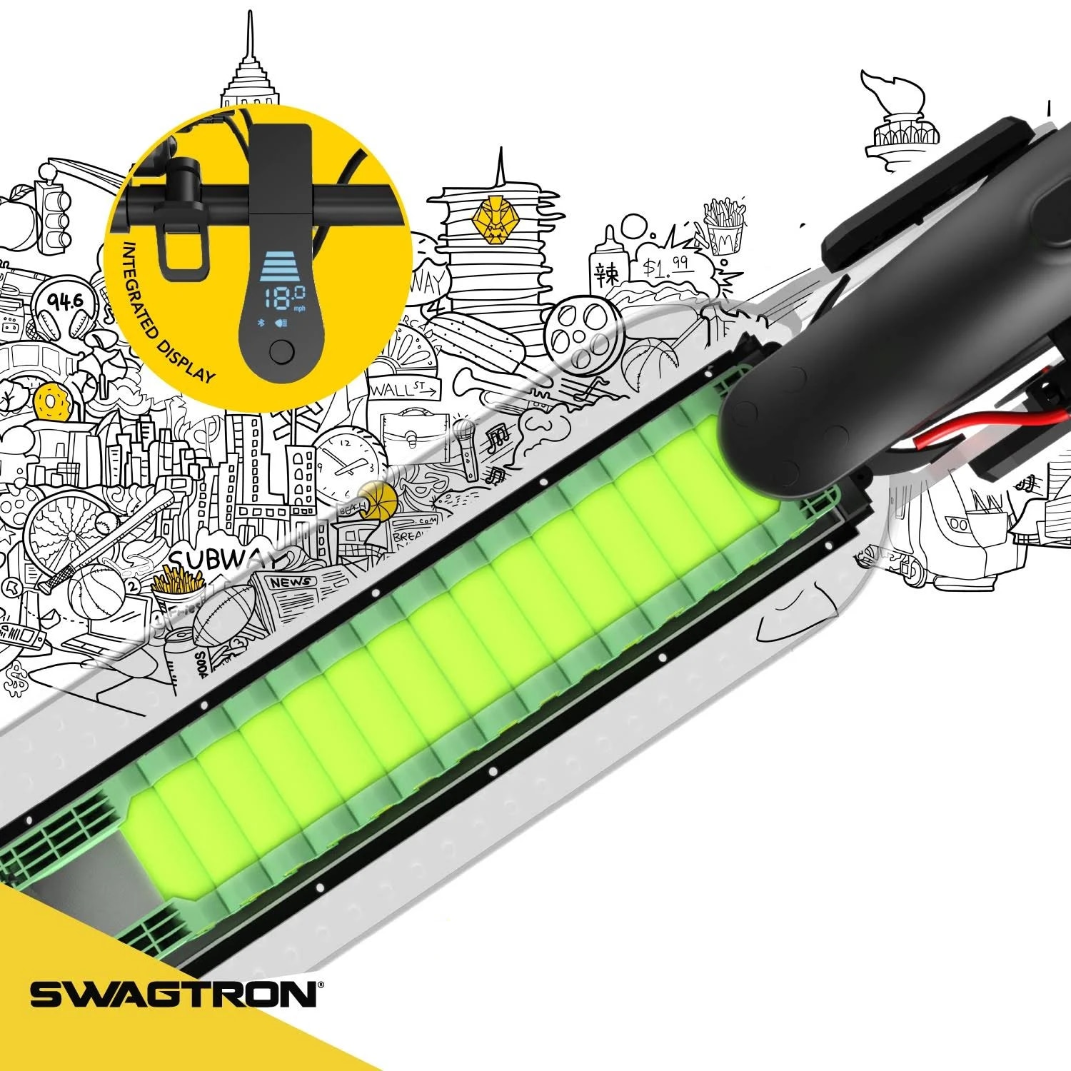 Összecsukható Elektromos Roller Városi Használatra, Swagger 5S, Motor ...