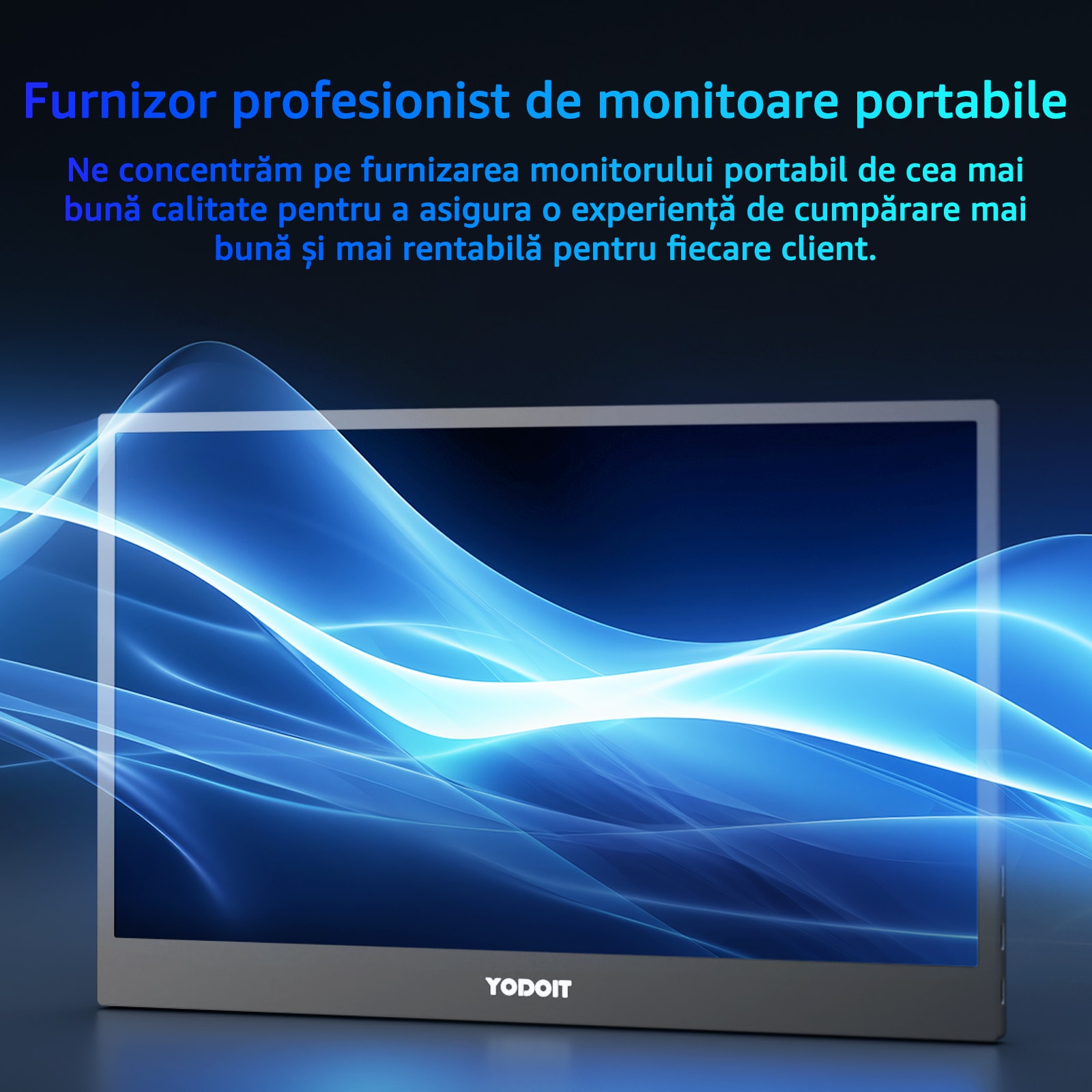Monitor Portabil, Tehnologia HDR, FULL HD, 15.6 Inci, IPS Display ...