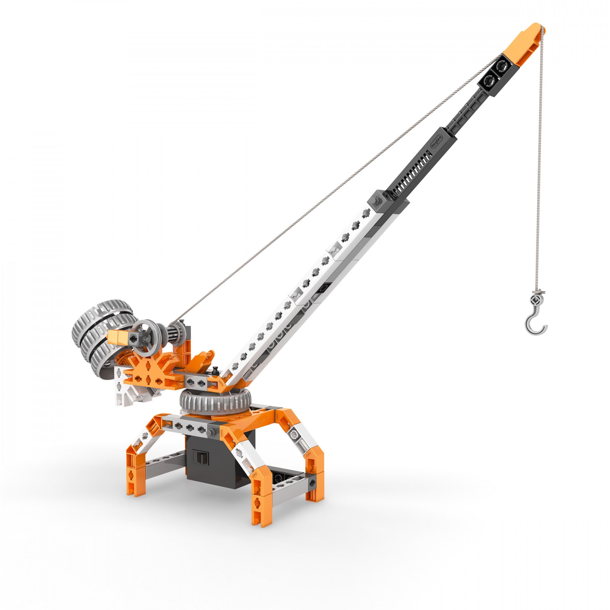 Joc de constructie interactiv, ENGINO Inventor 50 Modele Set Motorizat ...