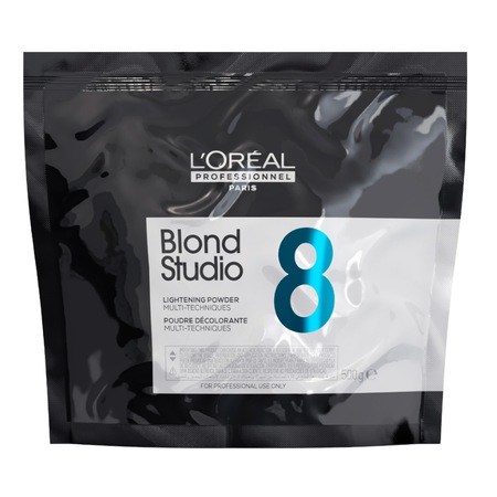 Pudra decolorare par, L'Oreal Professionnel, Blond Studio 8, 500g, pro ...