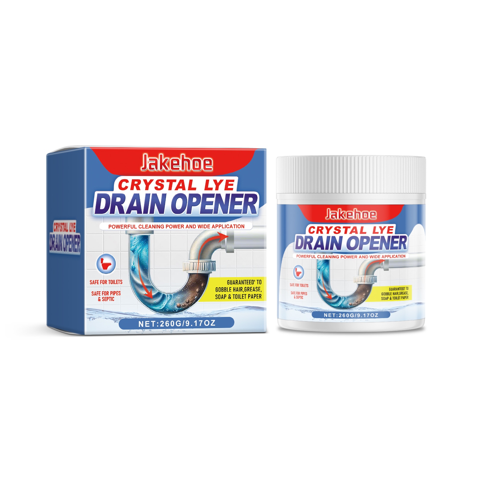 Csőtisztító por, Jakehoe, konyha, WC, mosogató, tisztítás, feloldja ...