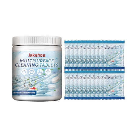 Tablete efervescente de curatare multi-suprafete Jakehoe, 20 bucati ...