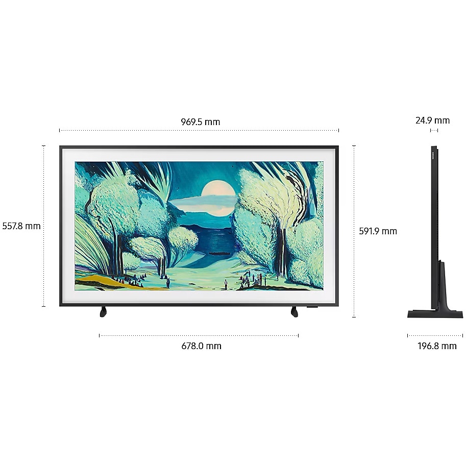 Televizor SAMSUNG QLED The Frame 43LS03F, 108 cm, Smart, 4K Ultra HD ...