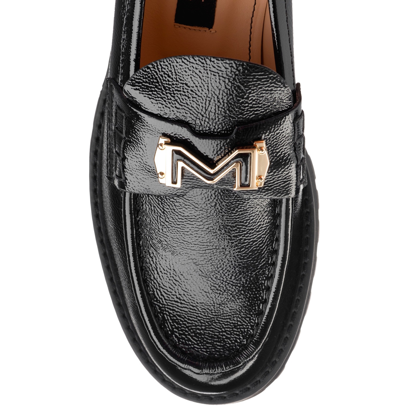 Pantofi dama, Musette, LONDON A254, Piele lacuita, Negru - eMAG.ro