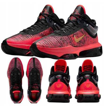 Pantofi Sport, Nike, Model G.T. Jump 2, Rosu, Tehnologie Air Zoom ...