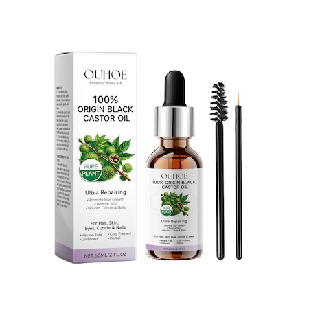 Ulei de ricin organic, ulei de ricin pentru cresterea parului pentru un ...