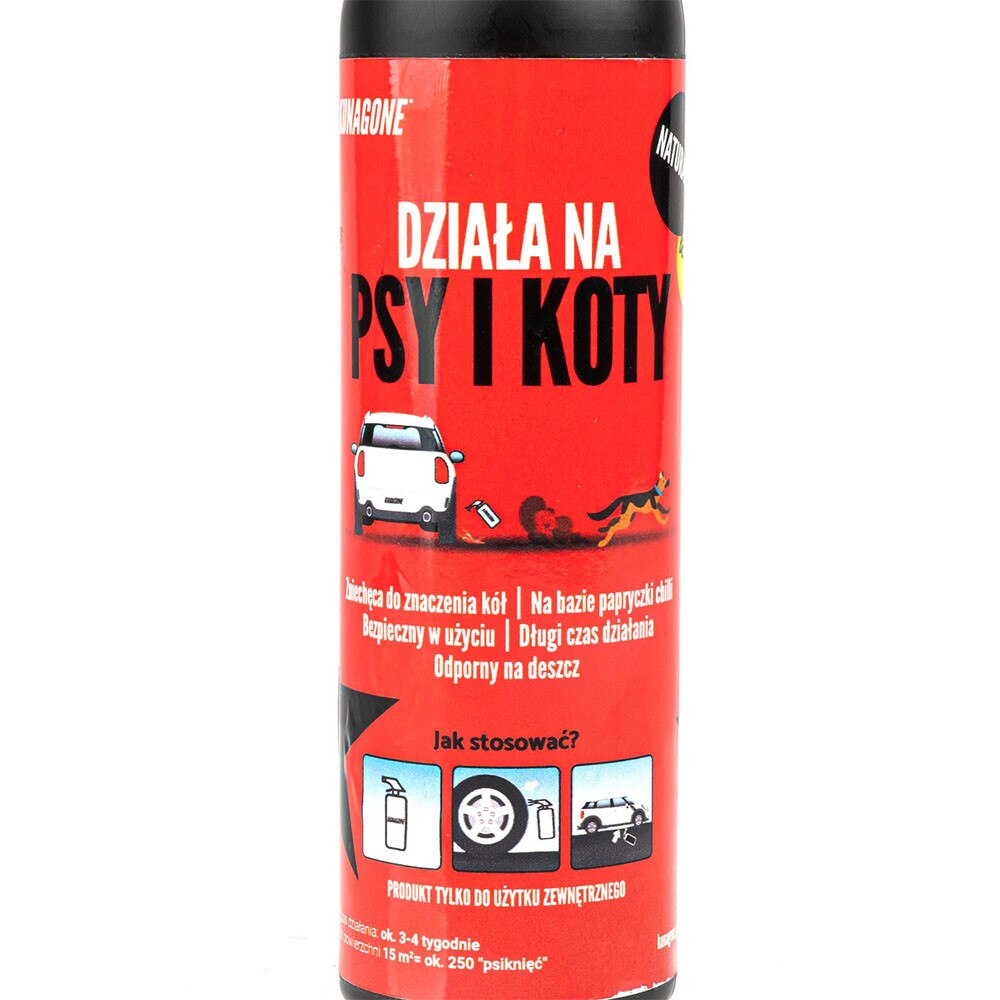 Spray repellent caini si pisici, protectie antimarcaj pentru roti auto ...