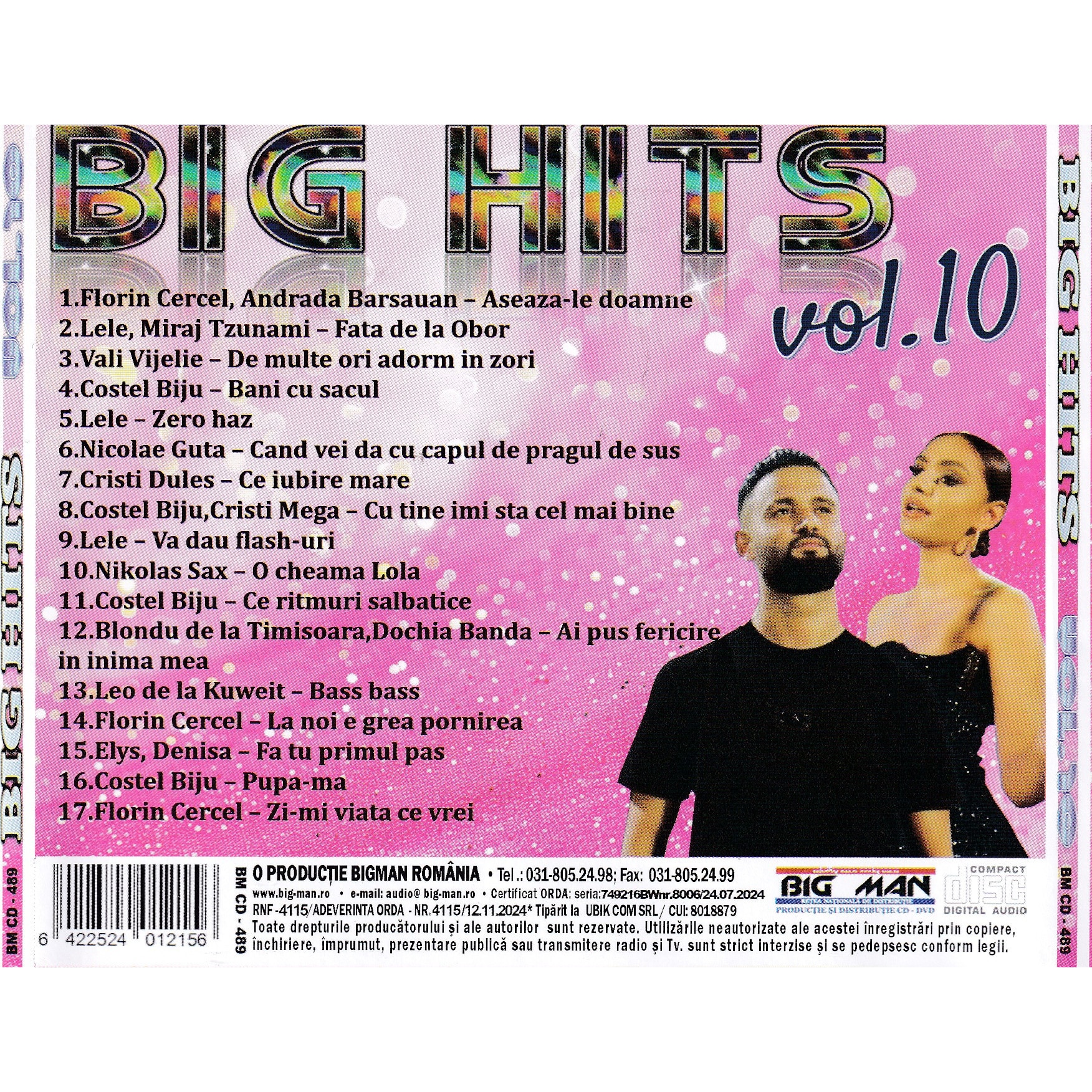 Big hits vol 10 CD Audio - eMAG.ro