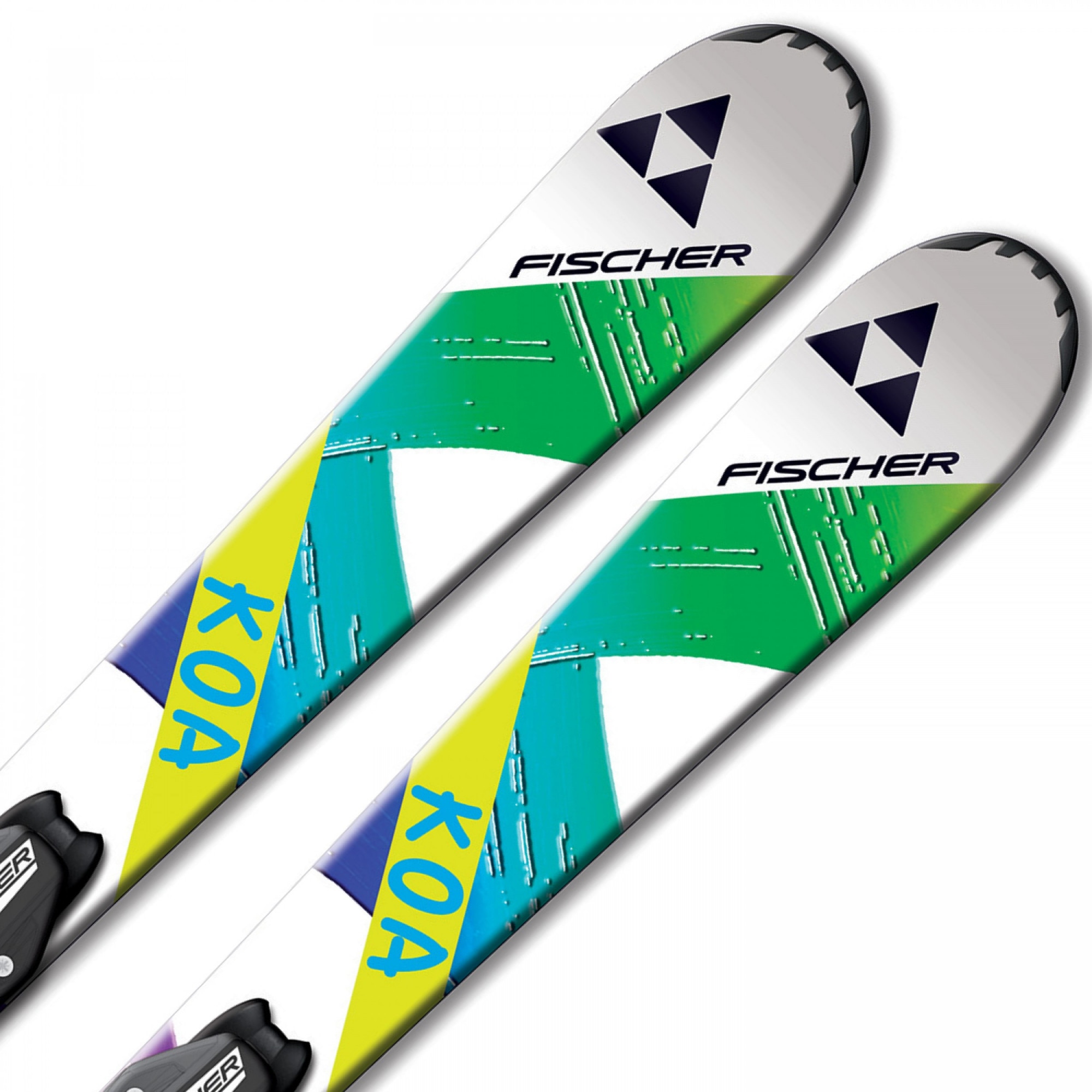 Schiuri Fischer Koa Junior, Multicolor, 110 cm - eMAG.ro