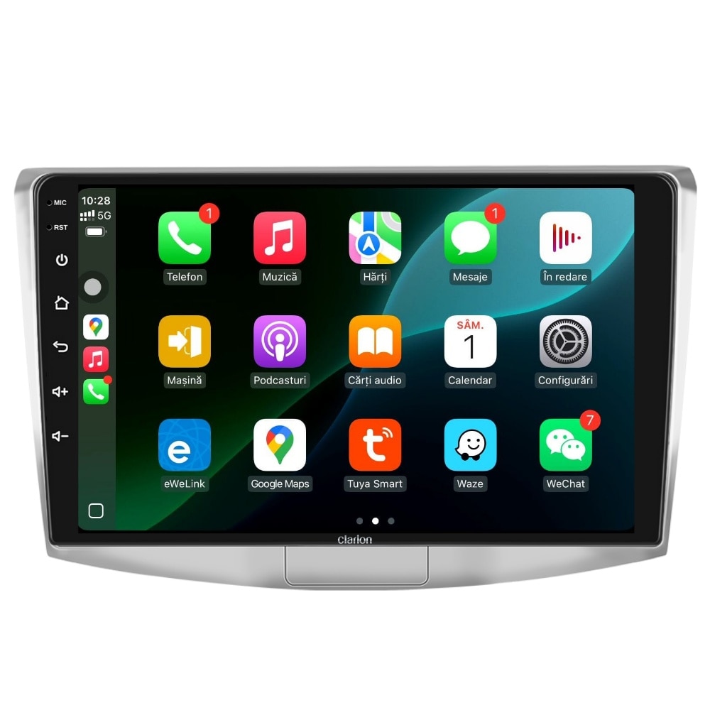 Navigatie CLARION VW Passat CC B6 2008-2012 10 inch 4GB 64GB 8 CORE ...