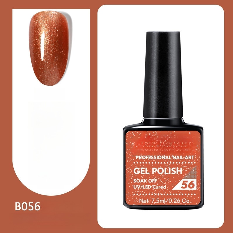 Oja gel, uscare UV/LED, portocaliu, 7.5 ml - eMAG.ro