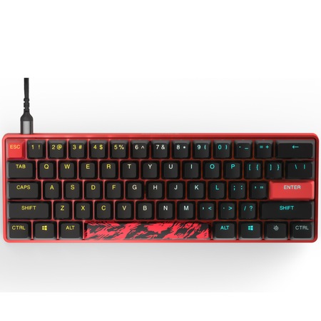 SteelSeries Apex 9 Mini Faze Clan Edition Mechanikus Gamer Billentyűzet ...