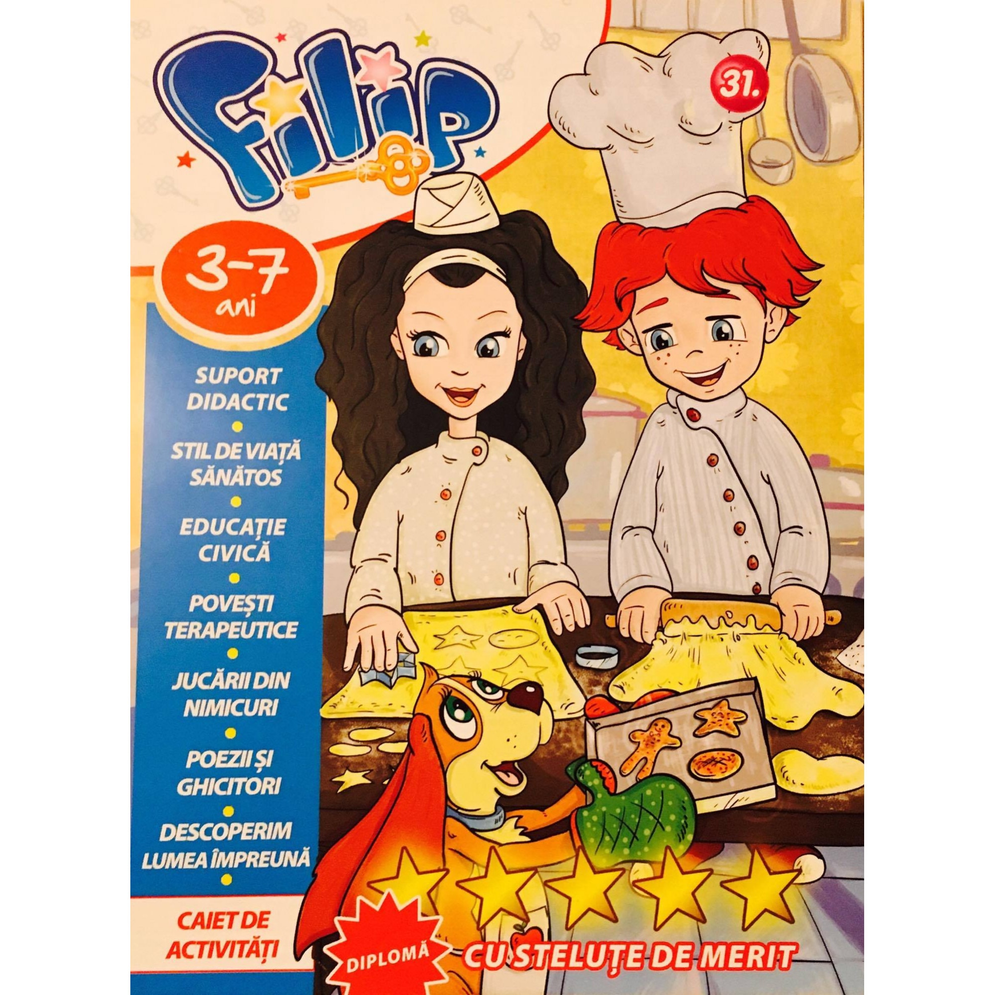 Set 10 Carti-Caiete educative pentru copii 3-7 ani - Editie A4 / Seria ...