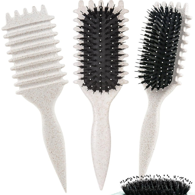 Perie de par multifunctionala pentru bucle, 5 in 1, pentru toate ...