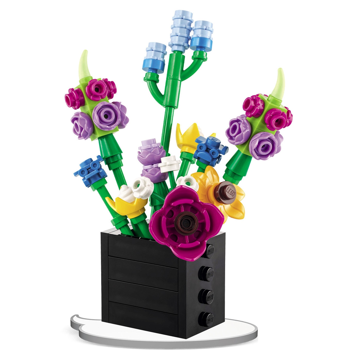 Set de constructie, LEGO, Botanicals, mini buchet flori, 111x131x56mm ...