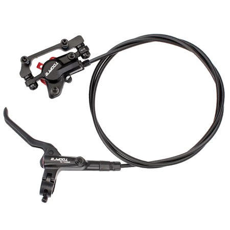 Kit frane hidraulice bicicleta MTB, 669g, 75x51mm, frana stanga spate ...