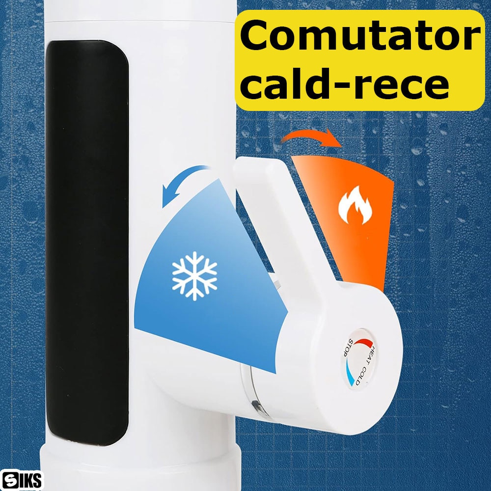 Robinet Electric Instant SIKS Cu Incalzire Instantanee a Apei, Afisaj ...