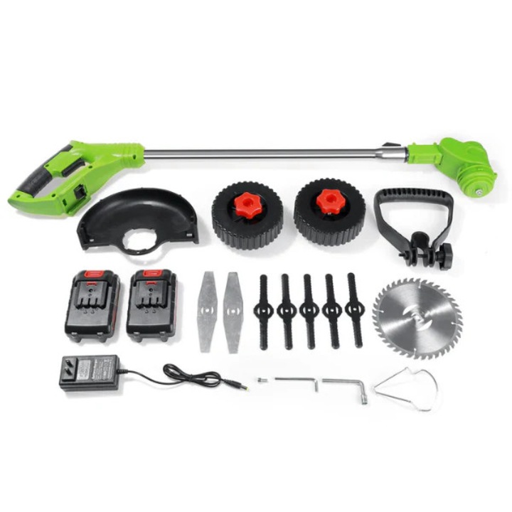 Motocoasa Electrica 3-in-1 PRO | Trimmer cu Acumulator 48V - Taie Iarba ...