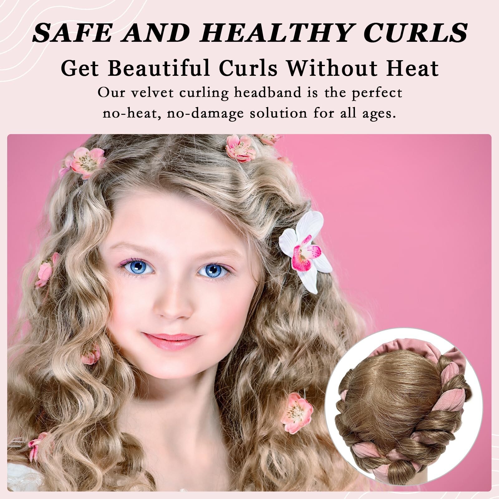 Set 9 Ondulator de par fara caldura, Creati bucle naturale, 1 boneta, 2 ...