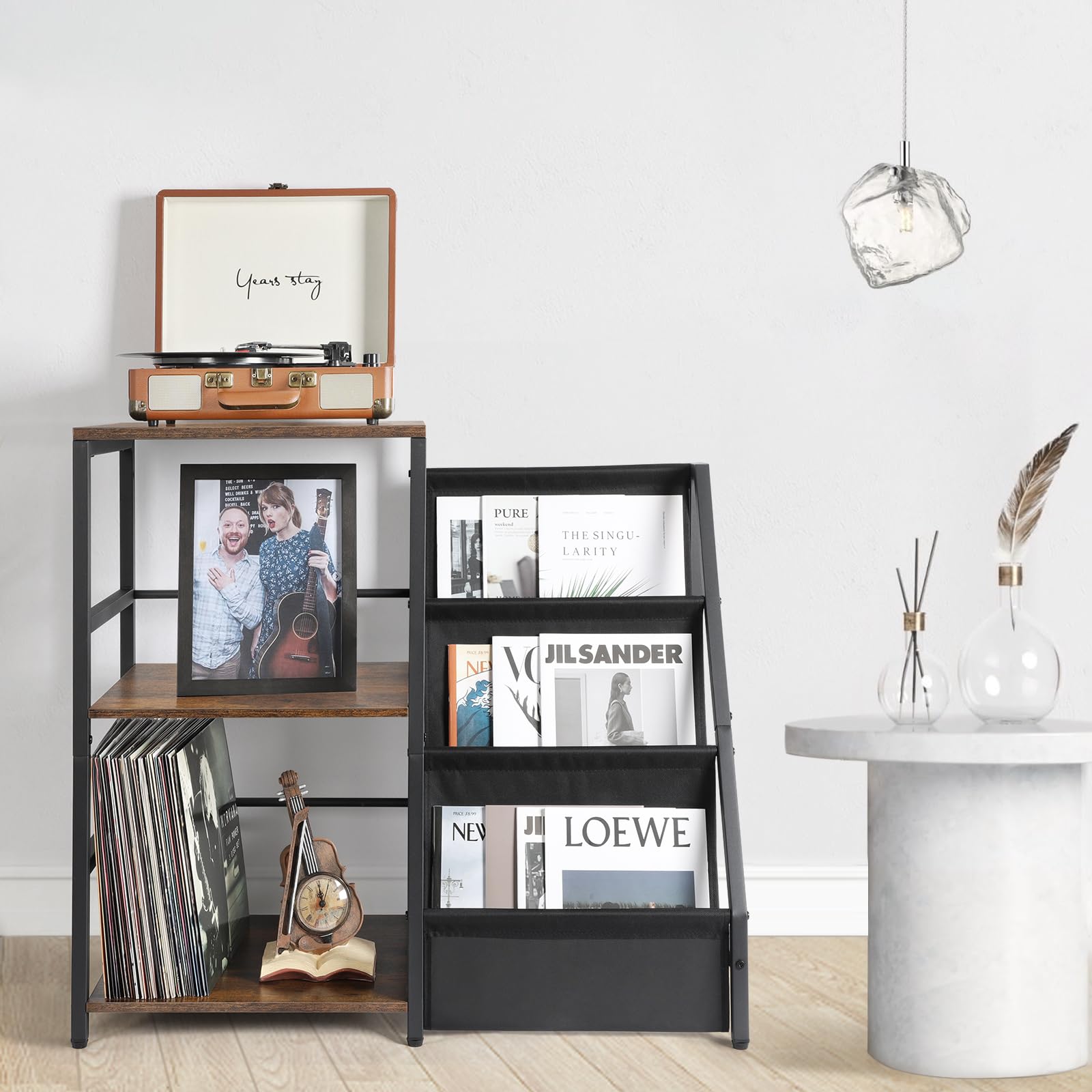 Suport Pick-Up, Dulap pentru Discuri, Suport Vinil Metalic, Suport ...