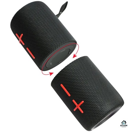 Boxa portabila ATOM Deals®, Bluetooth 5.3, sunet stereo 2x20W, bass ...