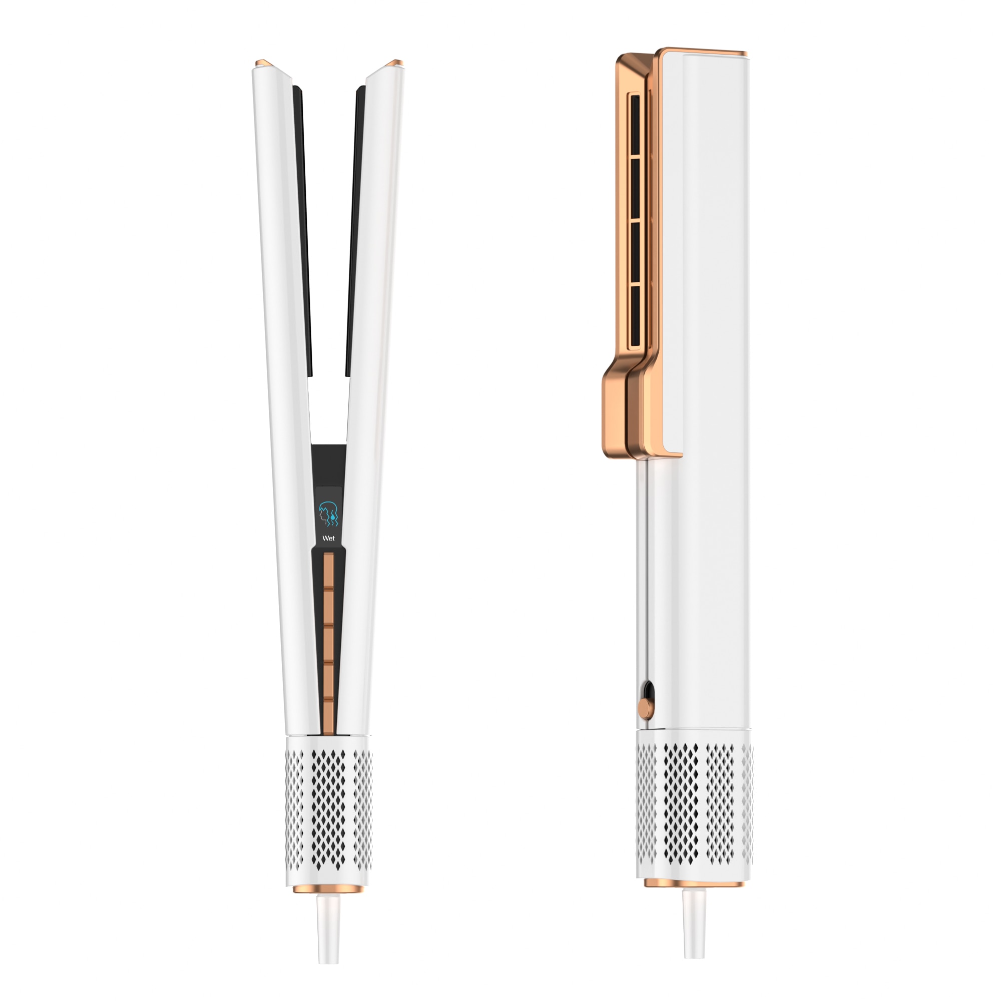 Placa/Aparat De Par Mesky 2 in 1: Uscare Si Indreptare Cu Aer, Antifriz ...