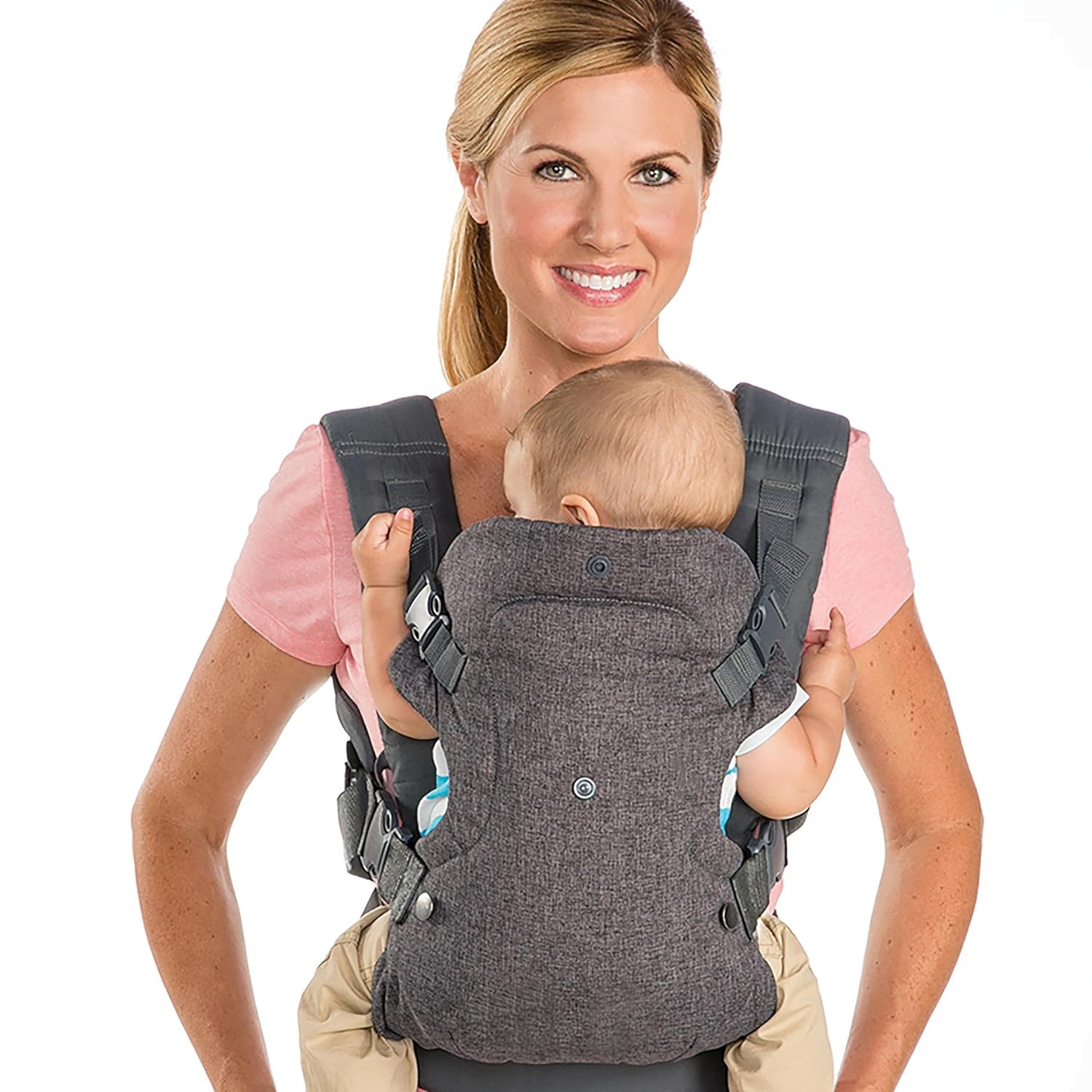 Marsupiu Ergonomic Bebelusi 4 in 1, Suport Cap, Curea Suport Mijloc ...