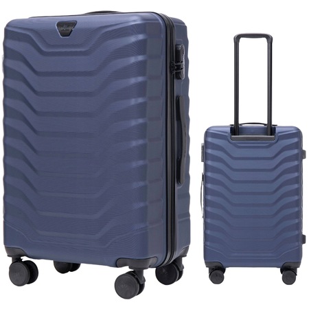 Troller, Wings, PEA01-M-BLUE, albastru, set 1 bucata, ABS, 63 L - eMAG.ro
