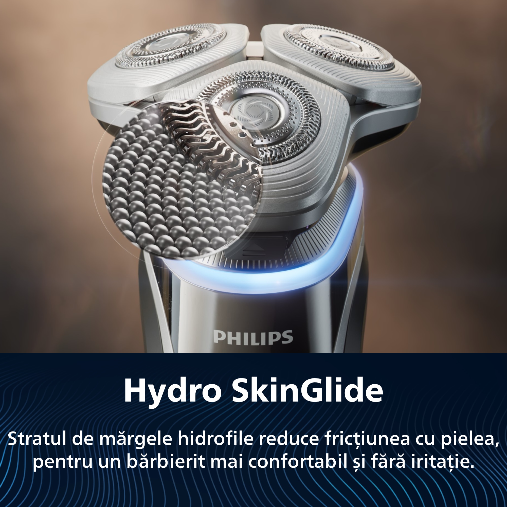 Aparat electric de barbierit PHILIPS Seria i9000 Pestige XP9204/30 ...