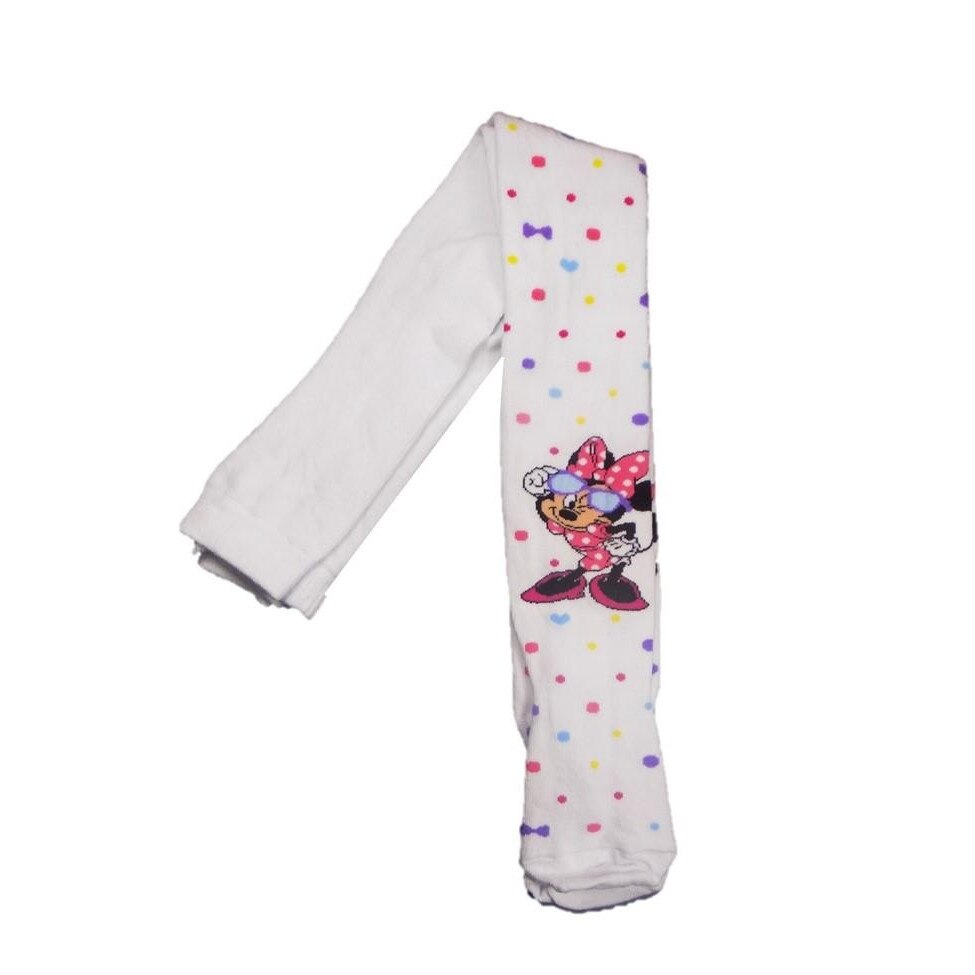 Dresuri Minnie Mouse cu buline colorate, alb, 2-3 ani - eMAG.ro