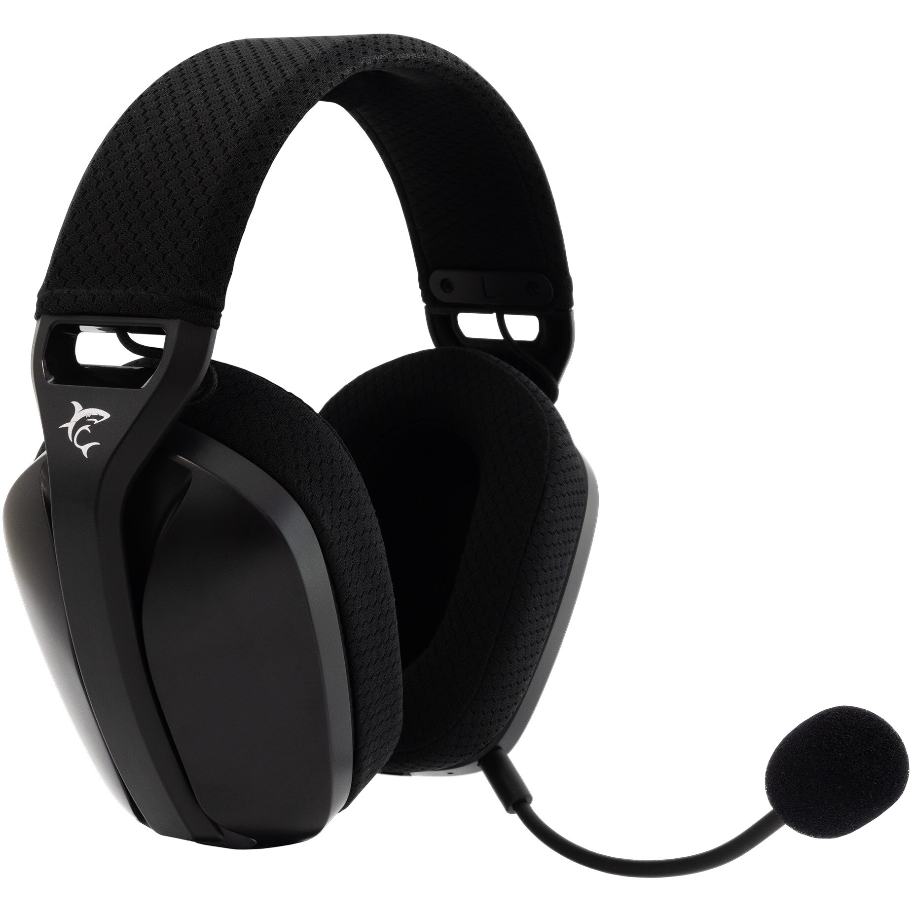 Casti Gaming Wireless White Shark BUTTERFLY Over-Ear, Stereo, 40mm ...