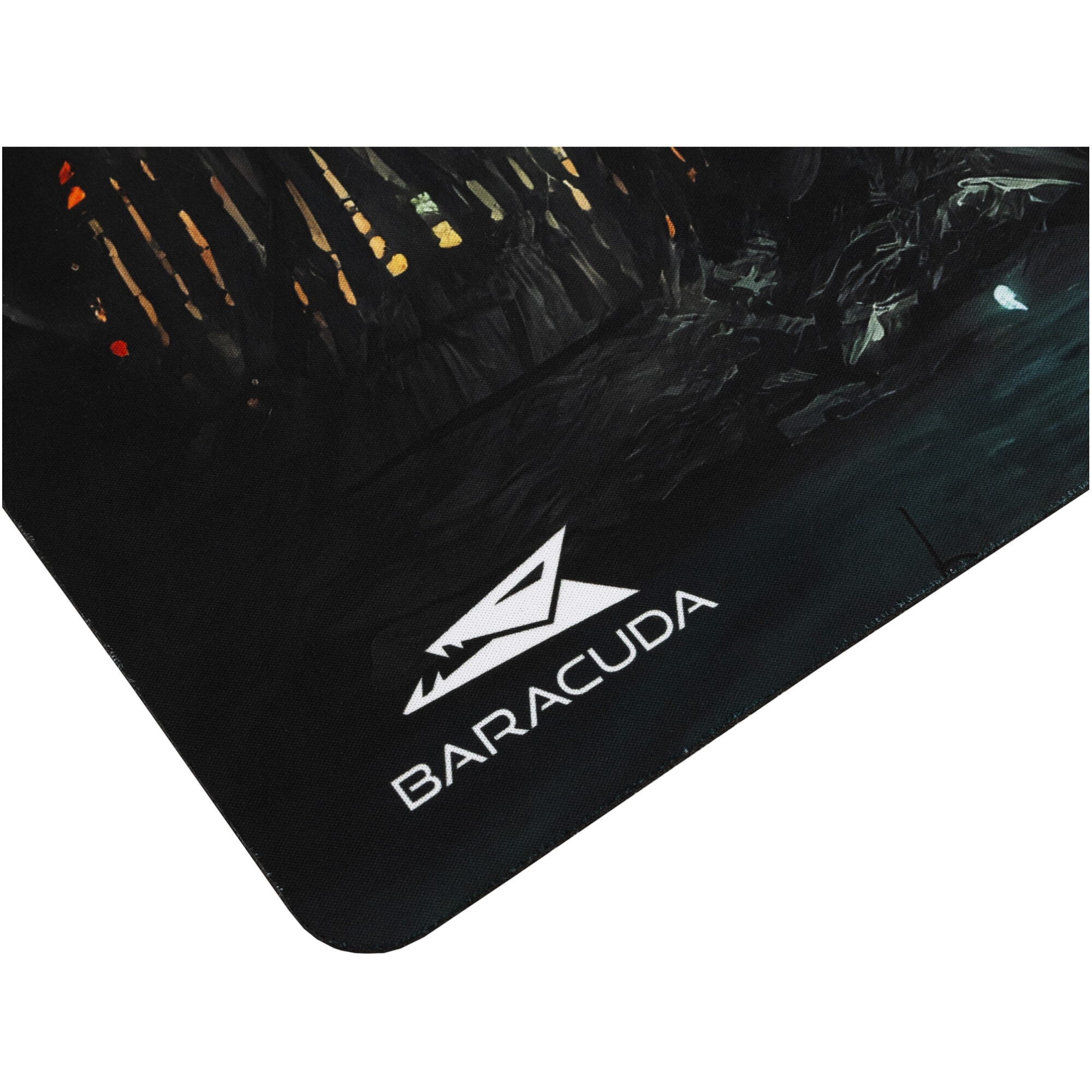 Mouse Pad Gaming Barracuda GHOSTSHIP, Suprafata Textila, Baza ...