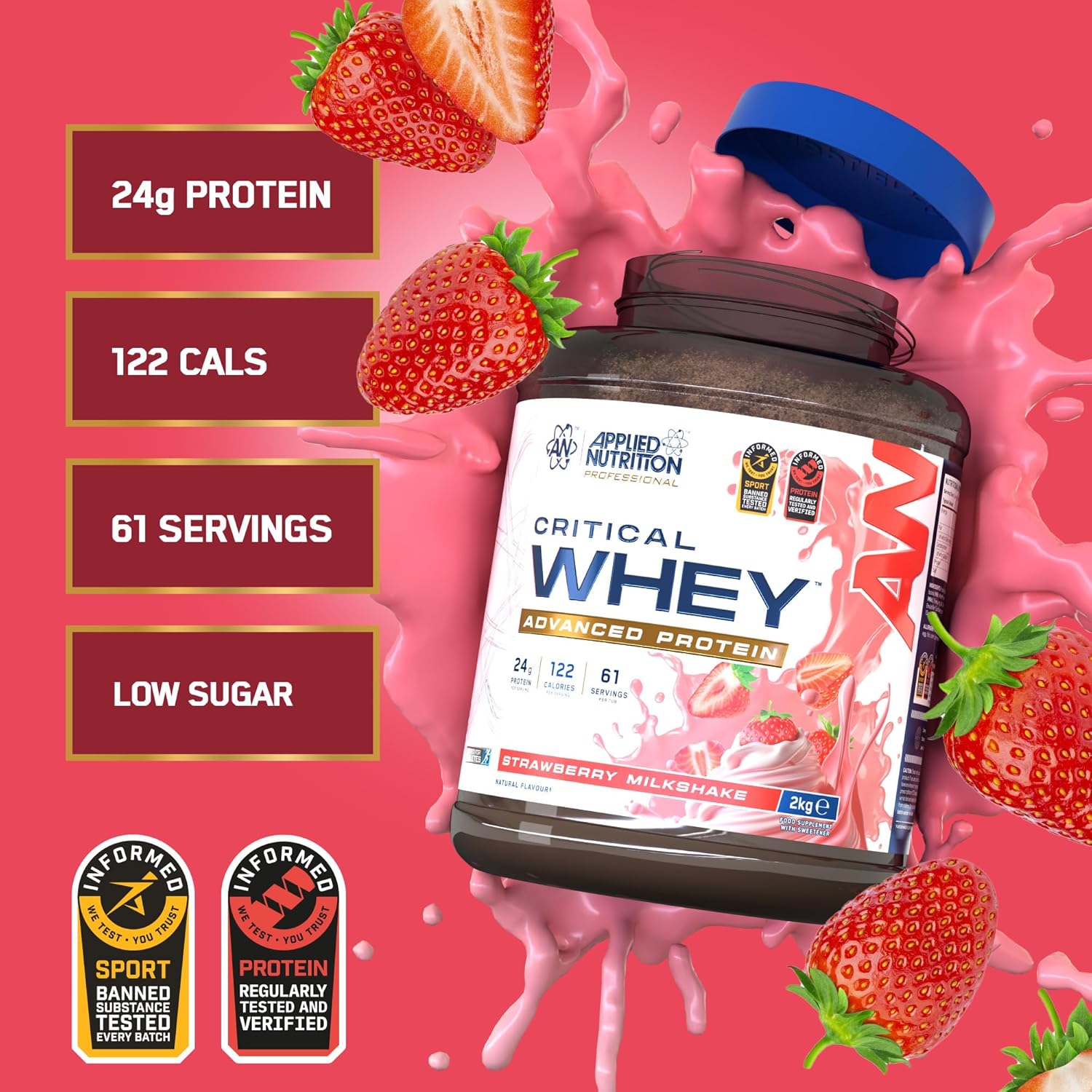 Supliment alimentar, Applied Nutrition Critical Whey Advanced Protein ...