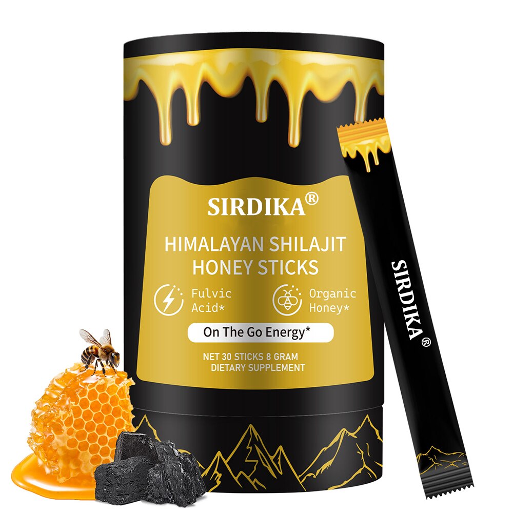 Supliment Alimentar, Sticksuri de Miere Shilajit, SIRDIKA®, Rezina ...