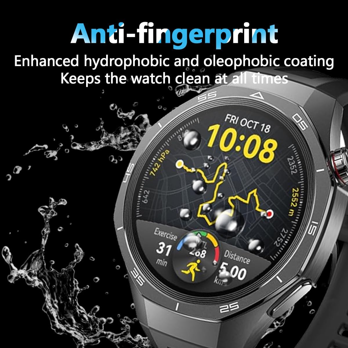 Set 2 protector de ecran pentru Huawei Watch GT 5/GT 5 PRO 46 mm, MDUG ...