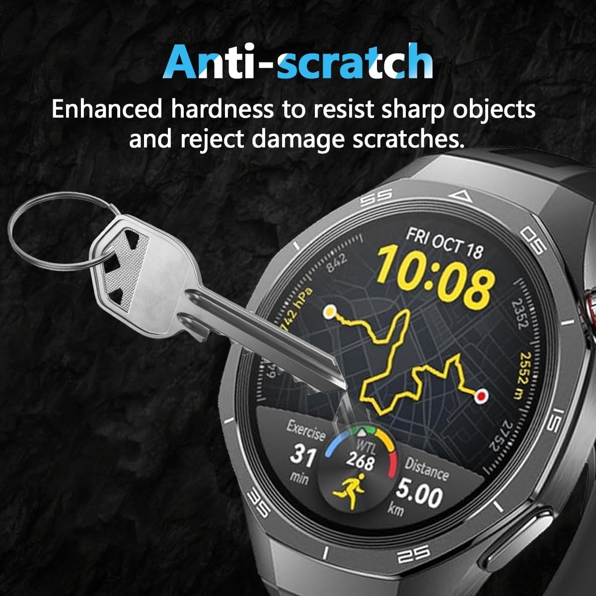 2 db-os képernyővédő fólia Huawei Watch GT 5/GT 5 PRO 46 mm-hez, MDUG ...