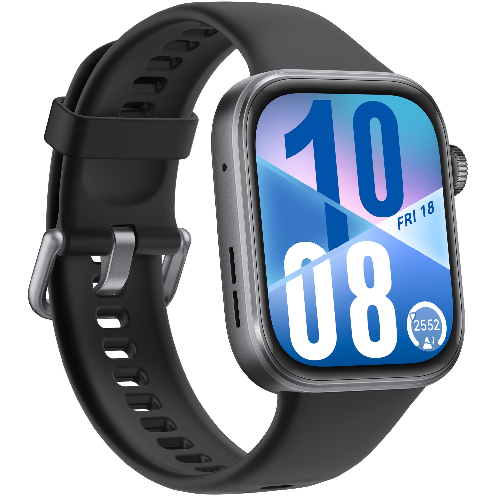 Smartwatch HUAWEI Watch Fit 4, Black Body with Black Fluoroelastomer ...
