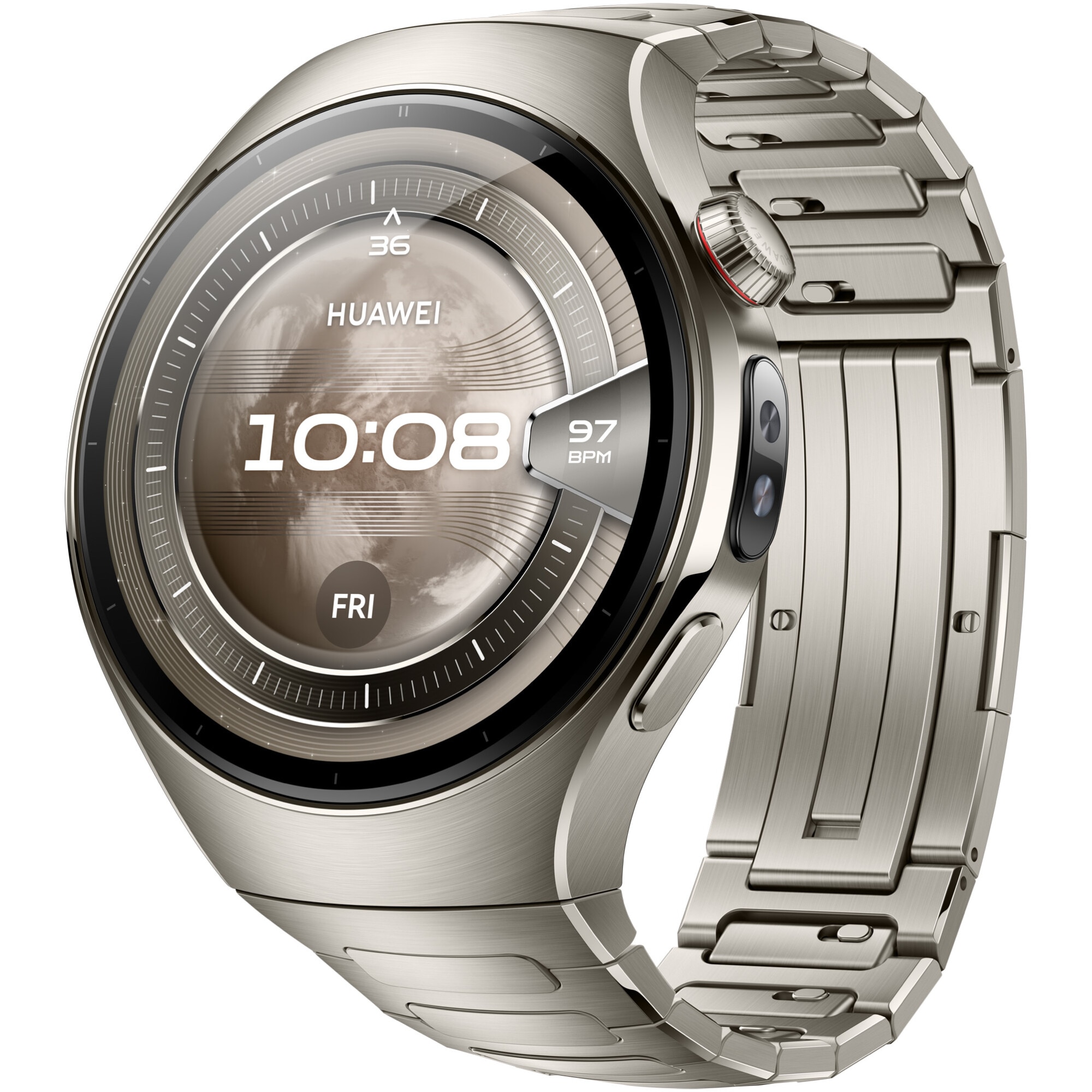 Smartwatch HUAWEI Watch 5, 46 мм, Aerospace-Grade Titanium Case with ...