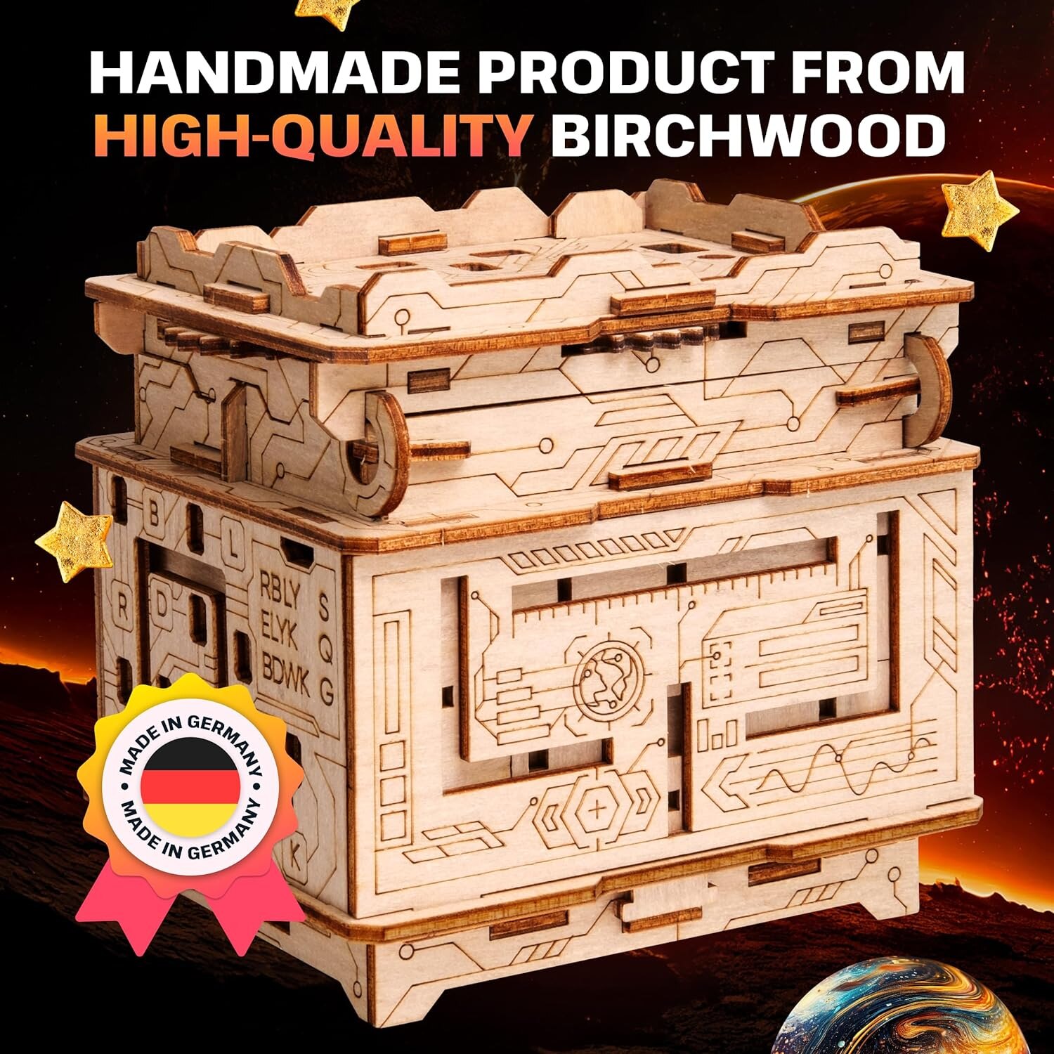 ESC WELT - ORBITAL Box - 3D Puzzle cu compartiment SECRET - Joc de ...