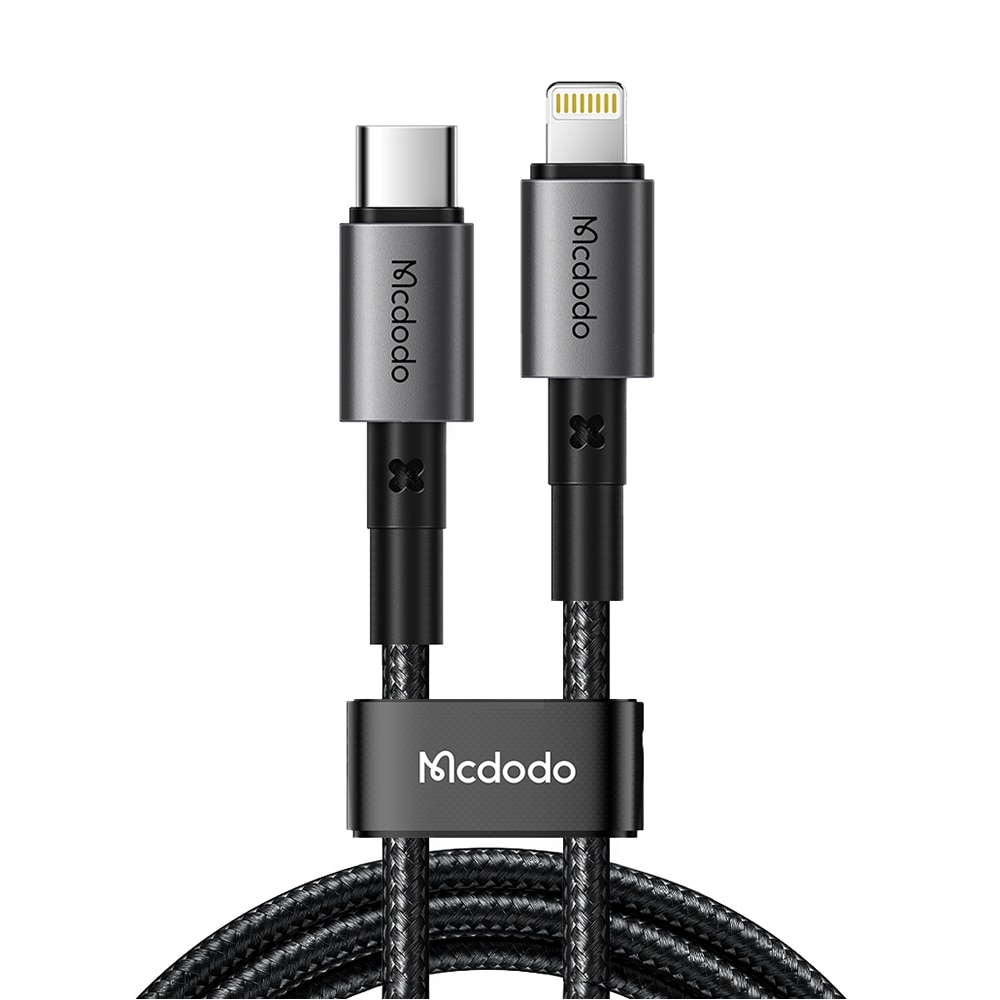 Cablu Lightning la USB-C, Incarcare Rapida 36W PD 3.0, cip E-Marker ...