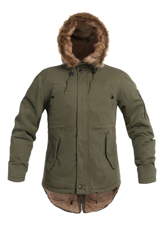 Jacheta Military Wear Fish Tail Parka Winter Jacket Men Olive S ...