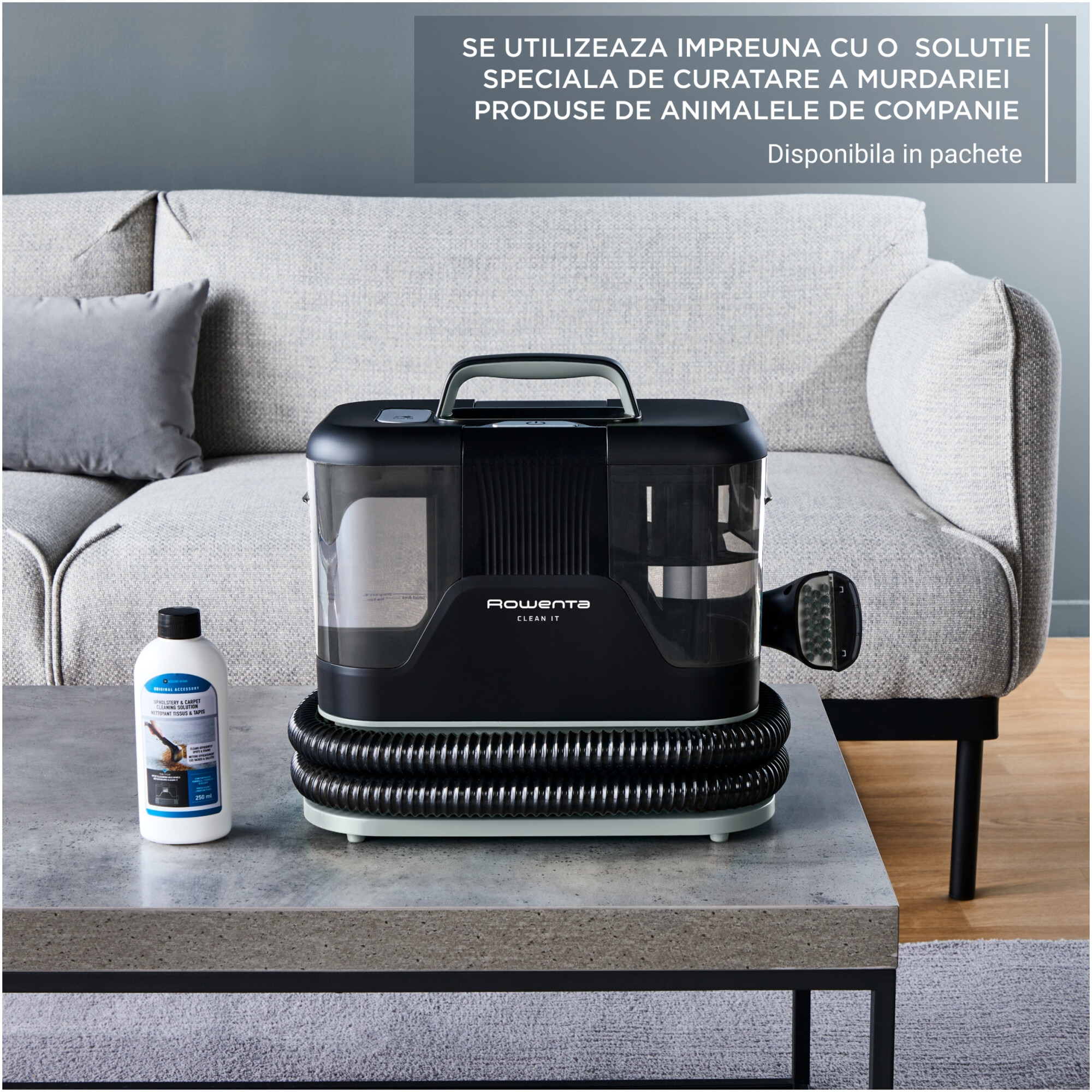 Aspirator cu spalare Rowenta Clean IT IN5021F0, 750W, putere aspirare ...