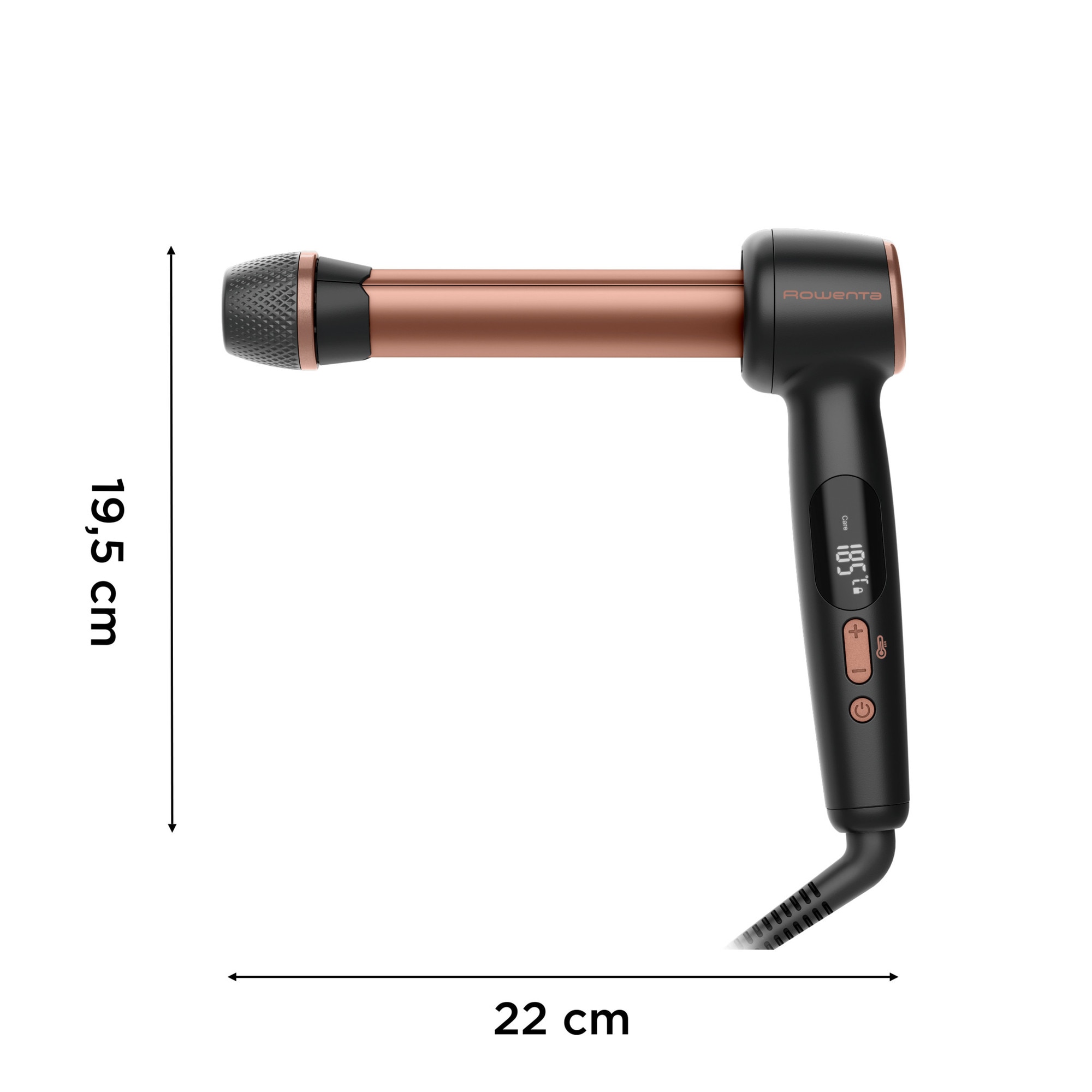 Ondulator de par Rowenta Twist Curl CF4620E0, 75W, 4 trepte de ...
