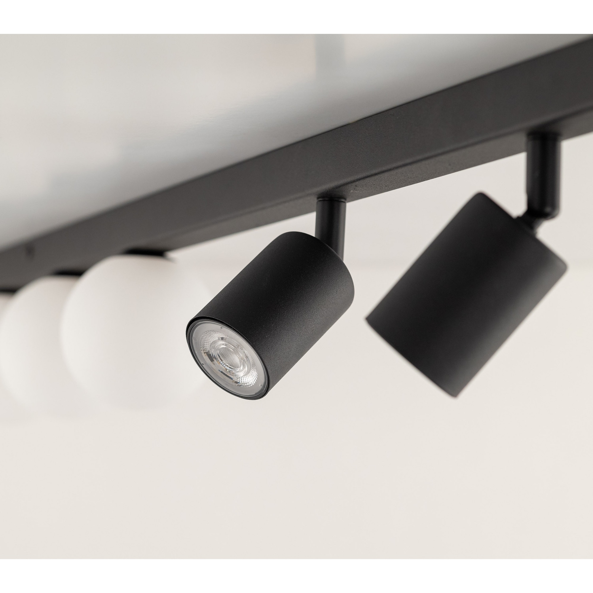 Полилей TK-Lighting VOX, 6 крушки, метал, бял, различни размери - eMAG.bg