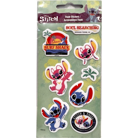 Disney Lilo and Stitch, The Star Dog Surf Shack Puffy Sponge Set ...