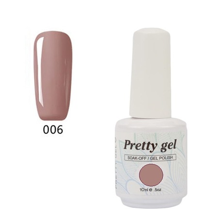 Гел лак Pretty 06 15 мл Млечно лилаво - eMAG.bg