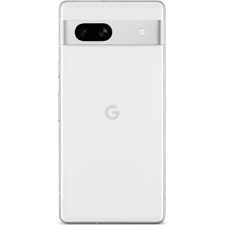 Telefon mobil Google Pixel 7a, Dual SIM, 128GB, 8GB RAM, 5G, alb ...
