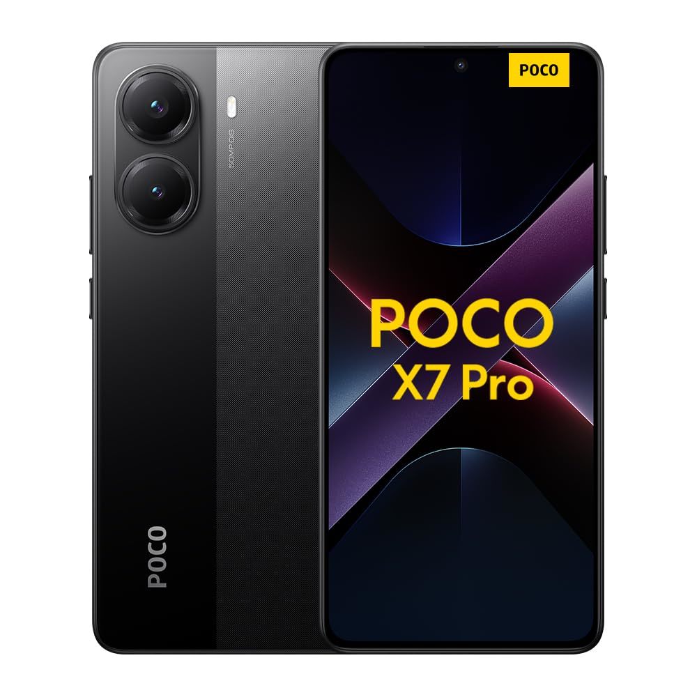 Telefon mobil Poco X7 Pro 5G, 12GB RAM, 512GB, Negru, ecran 6,67 ...
