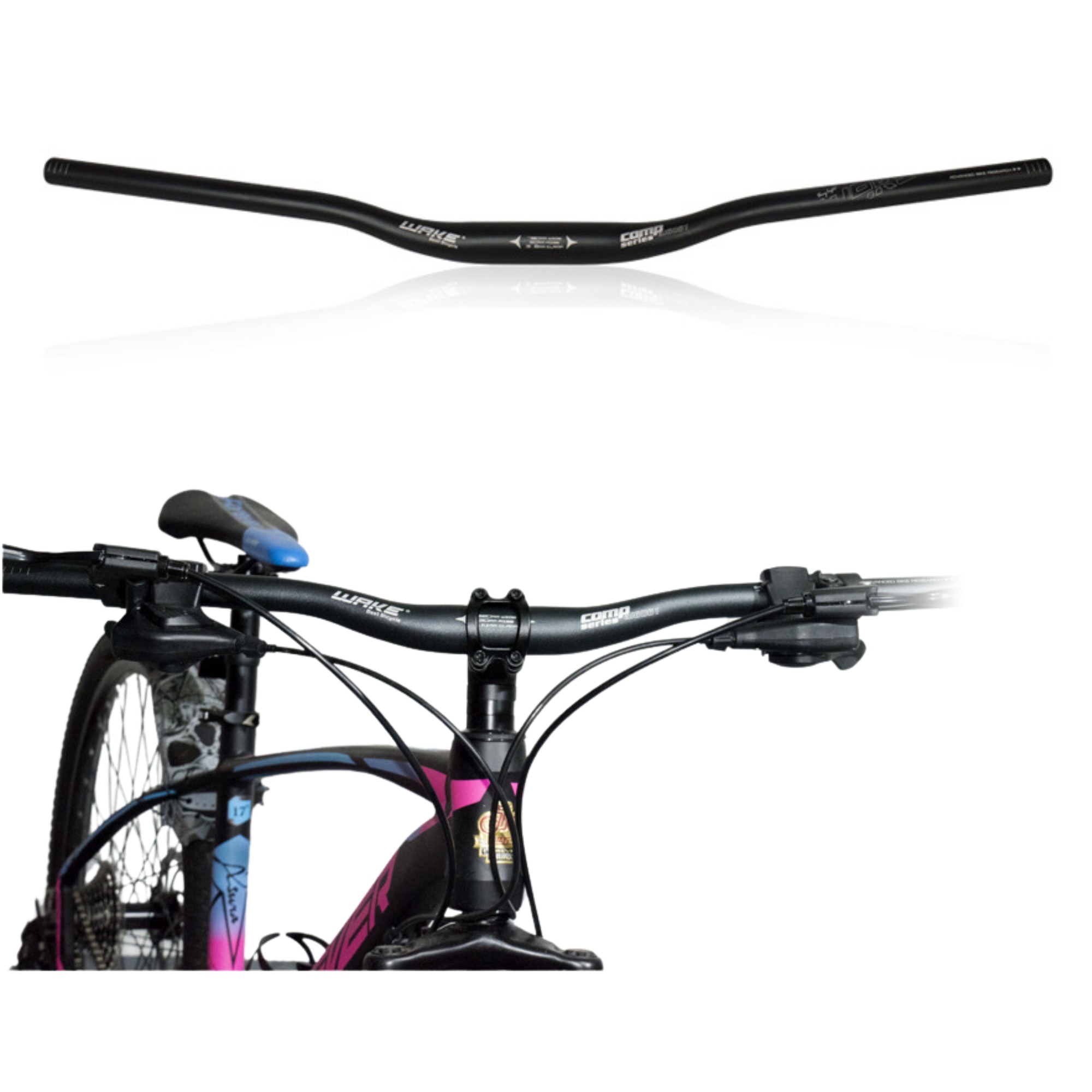 Ghidon Pentru Biciclete, Gearox, Wake, 720x31.8 mm, Material Aluminiu ...